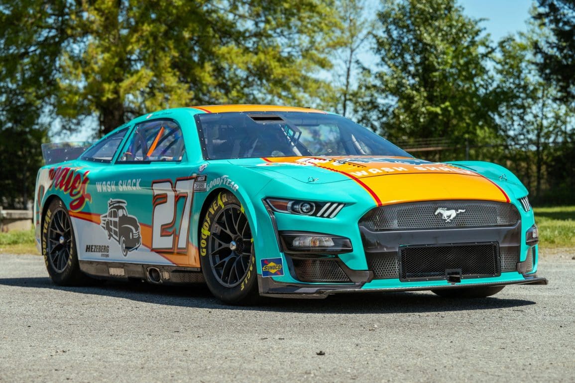 2022 Ford Mustang NASCAR NextGen Cup Car Heading For Auction - Mustang ...