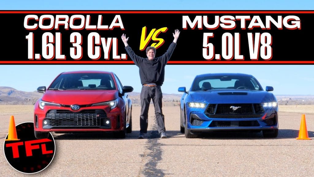 Can The Toyota GR Corolla Really Beat The 2024 Ford Mustang GT In A ...