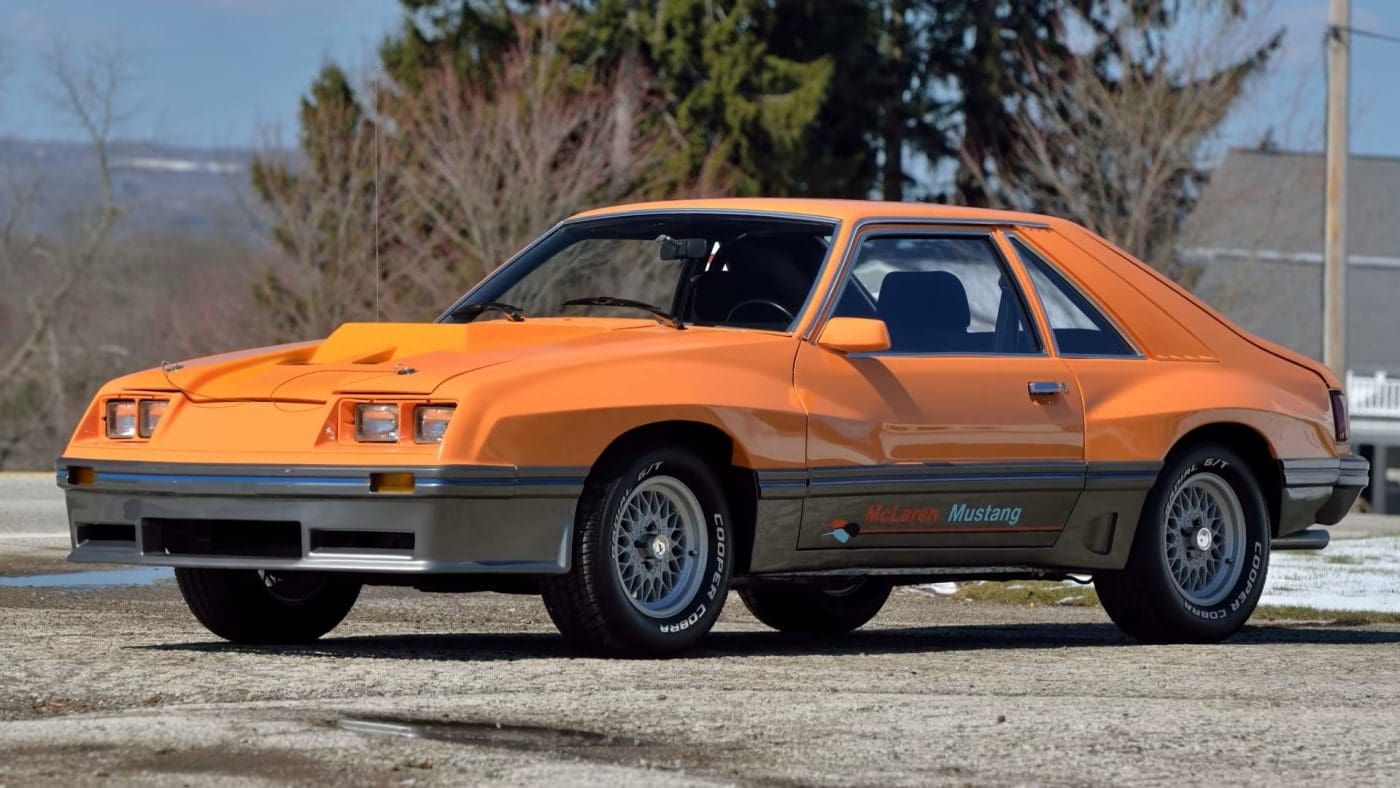 Mustang Of The Day: 1980 Ford M81 McLaren Mustang Prototype - Mustang Specs