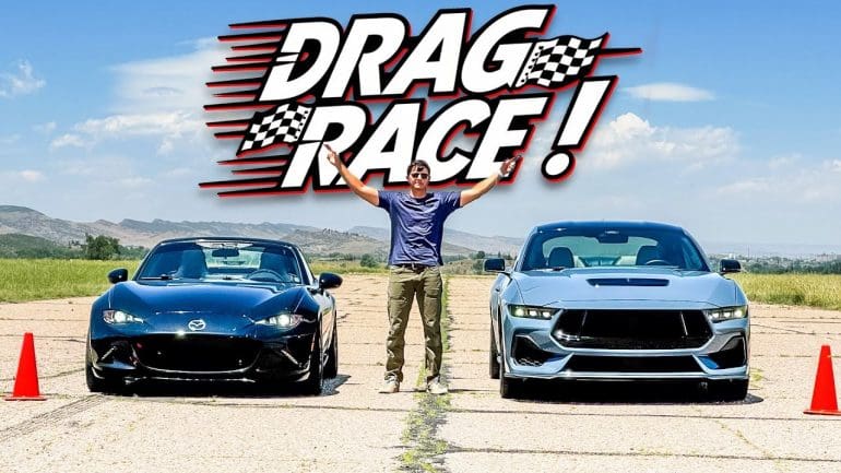 Ford Mustang GT Takes On A Miata With LS3 Engine Swap - Mustang Specs