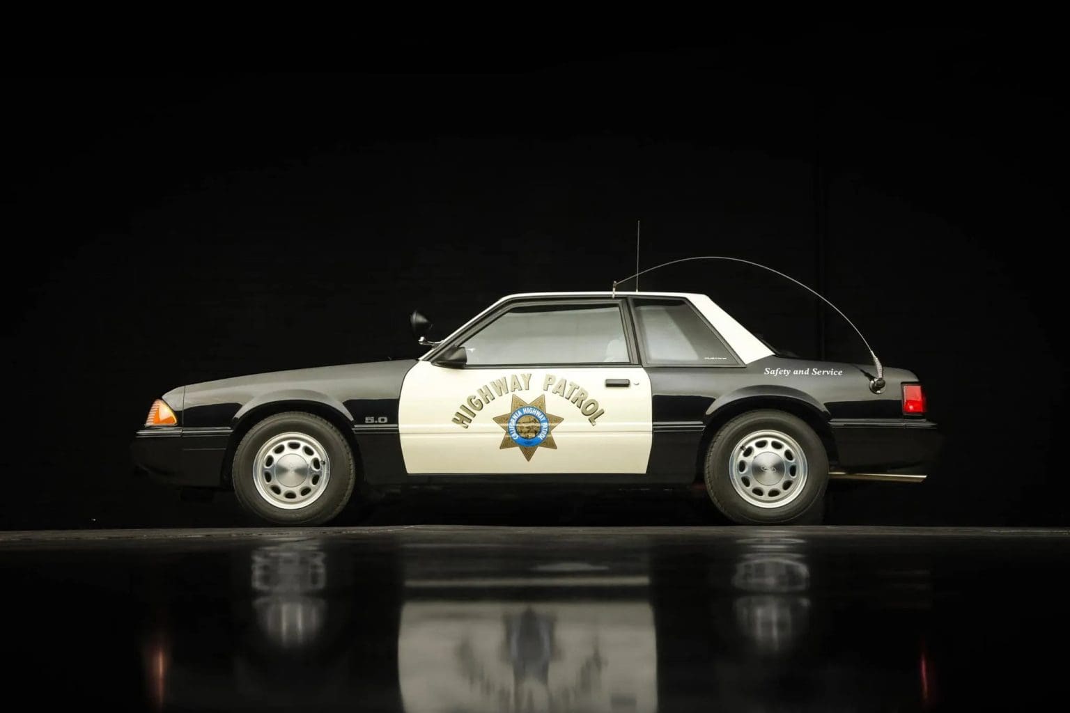 Mustang Of The Day: 1992 Ford Mustang SSP Police Car - Mustang Specs