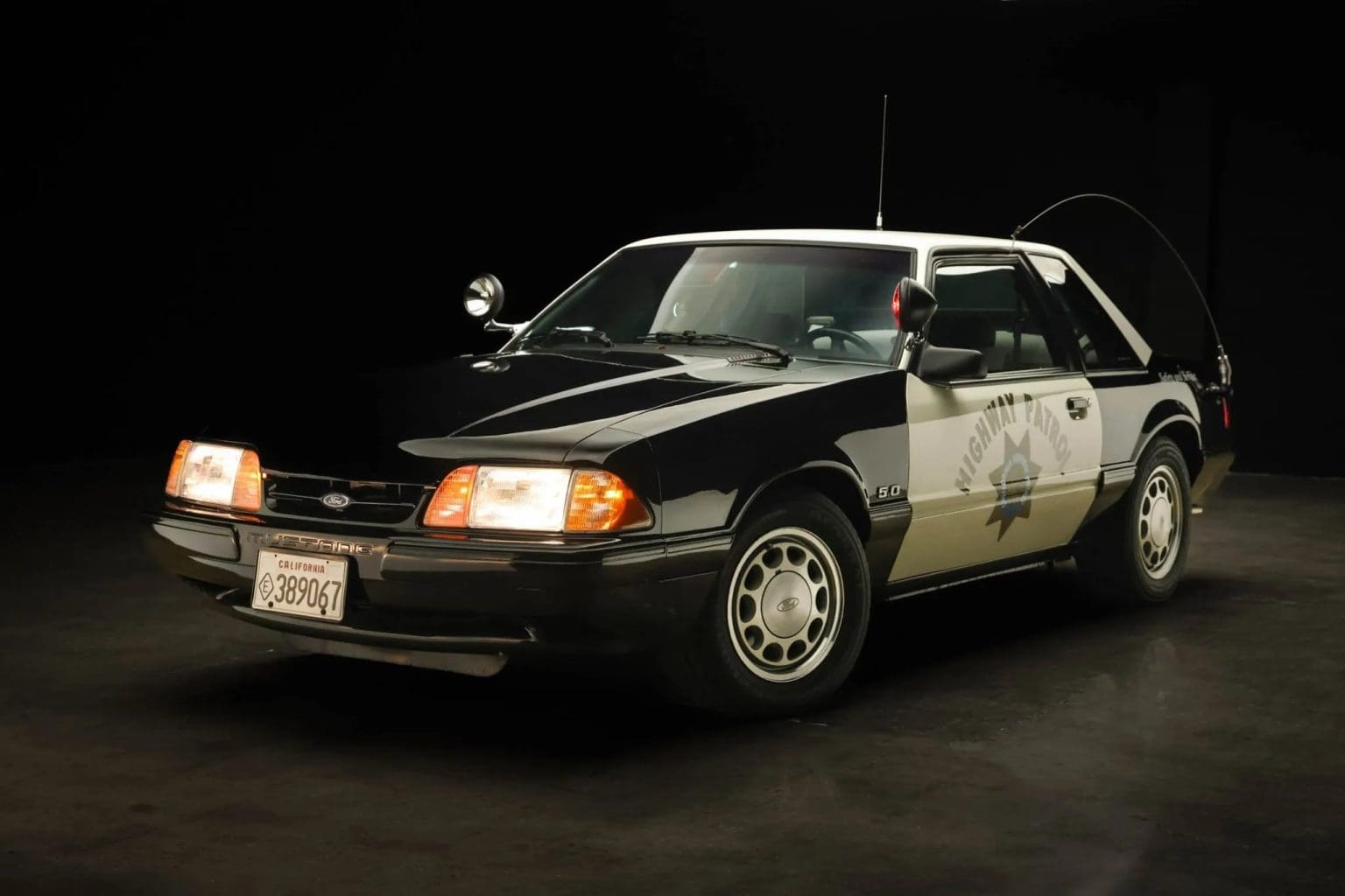 Mustang Of The Day: 1992 Ford Mustang SSP Police Car - Mustang Specs