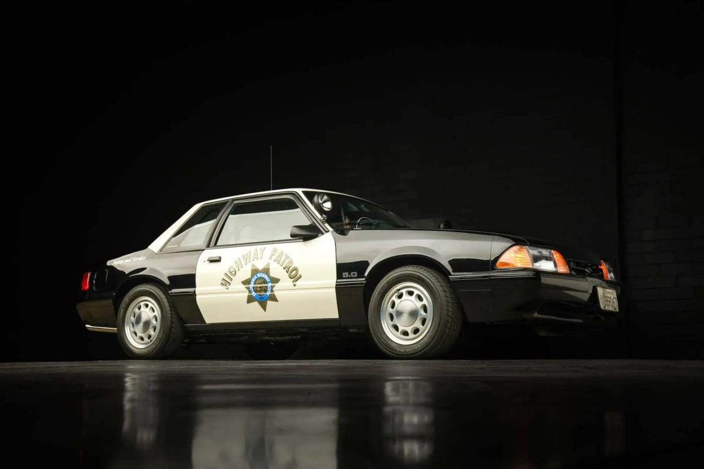Mustang Of The Day: 1992 Ford Mustang SSP Police Car - Mustang Specs