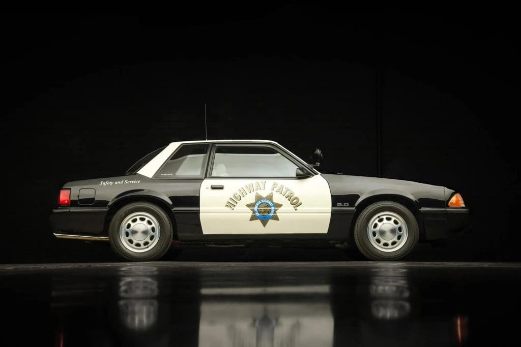 Mustang Of The Day: 1992 Ford Mustang SSP Police Car - Mustang Specs