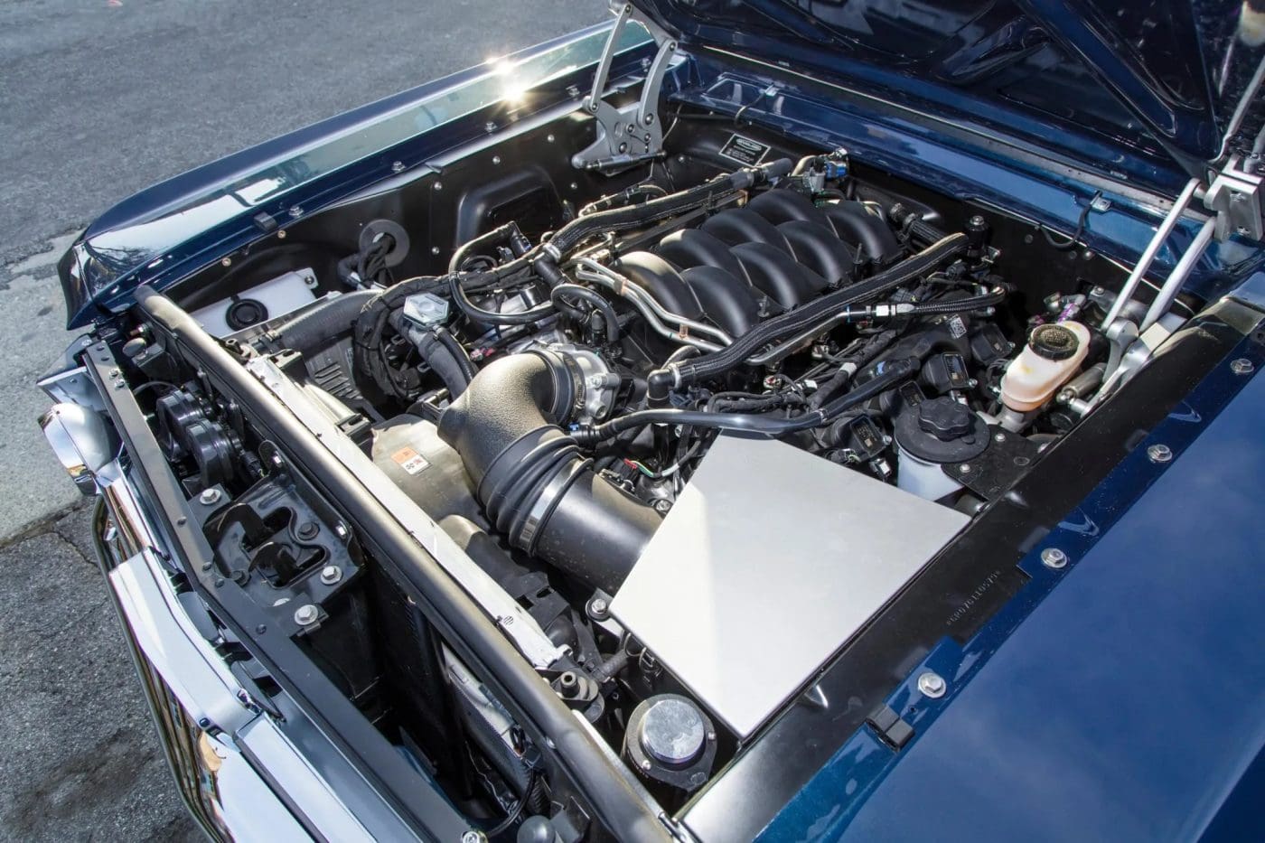 Stunning Nightmist Blue Revology Mustang GT Convertible For Sale ...