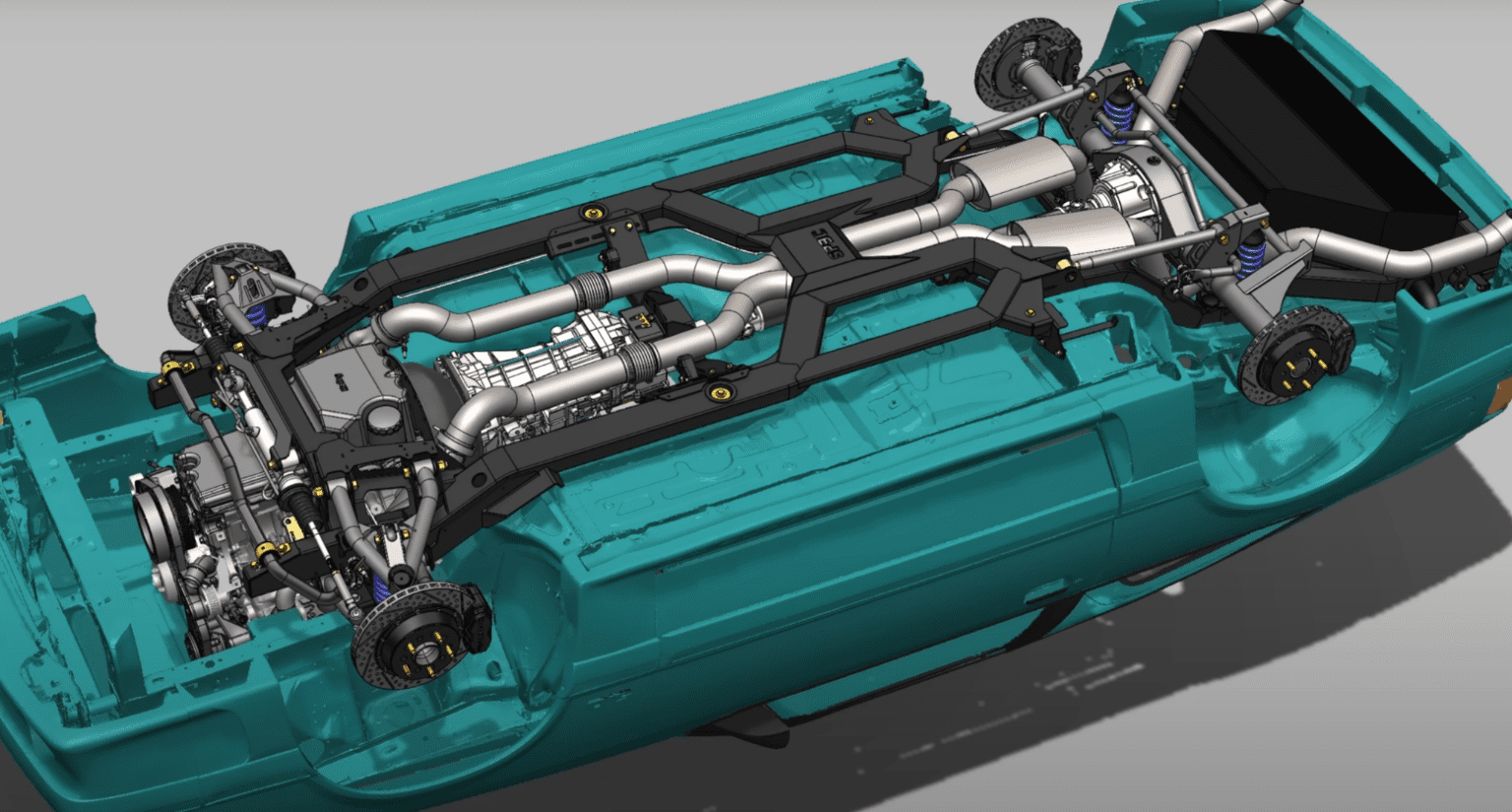 Roadster Shop SPEC Chassis: First Bolt-In Platform for Foxbody Mustangs ...